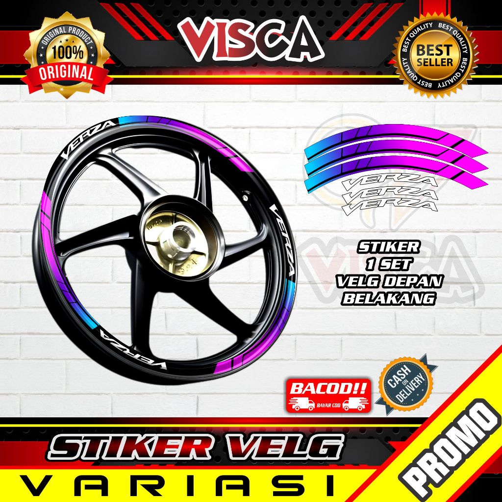 Jual Stiker Velg - Sticker Velk - Stiker Cutting Velg - Stiker Velk ...