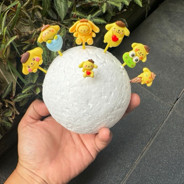 Jual pompompurin pick homemade japan / pan / bento / lunch box | Shopee ...