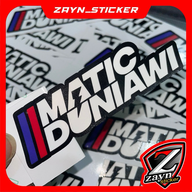 Jual sticker/stiker matic duniawi 049 | Shopee Indonesia