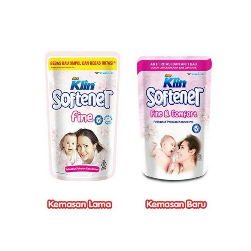 Jual so Klin Softener Fine Pelembut Pakaian Bayi 650 ml | Shopee Indonesia