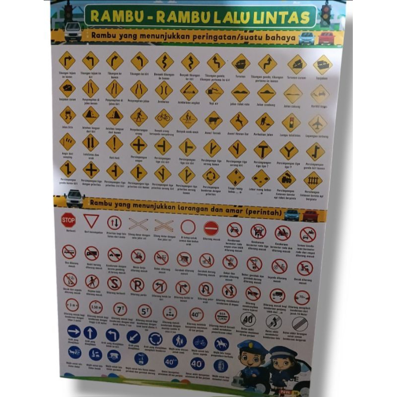 Jual POSTER RAMBU RAMBU LALU LINTAS | Shopee Indonesia