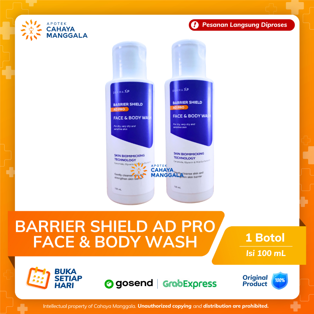 Jual BARRIER SHIELD AD PRO FACE & BODY WASH 100 ML | Shopee Indonesia