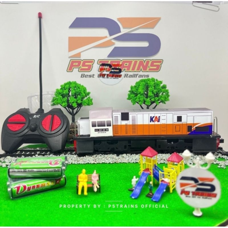 Jual [REMOTE CONTROL] CC201 LIVERY KAI Mainan Kereta Api Indonesia ...