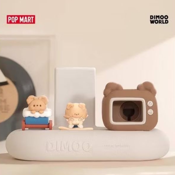 Jual Dimoo animal kingdom 3 in 1 charging stand original Pop Mart ...