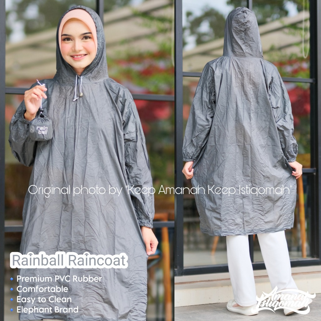 Jual Rainball Raincoat Mantol Jas Hujan PVC Portable | Shopee Indonesia