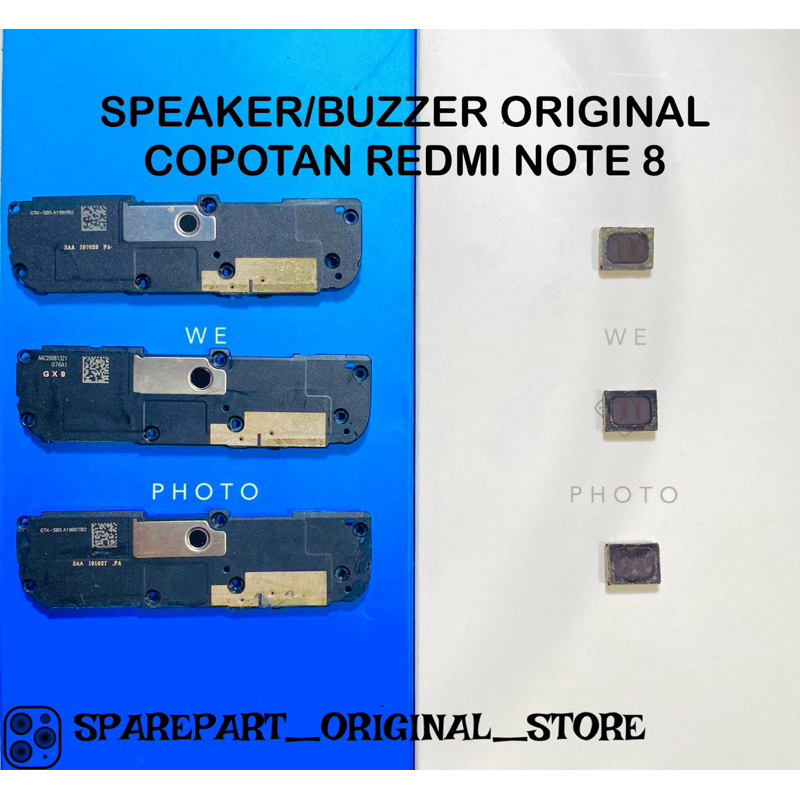 Jual LOUD EARPIC SPEAKER/BUZZER ATAS BAWAH 100% ORIGINAL COPOTAN REDMI ...