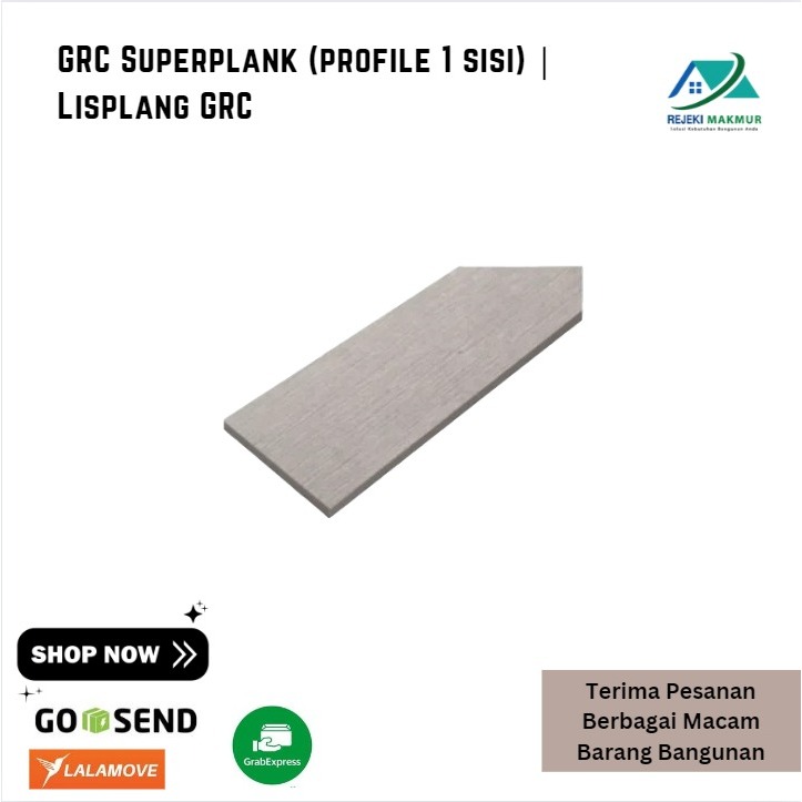 Jual GRC Superplank (profile 1 sisi) | Lisplang GRC | Shopee Indonesia