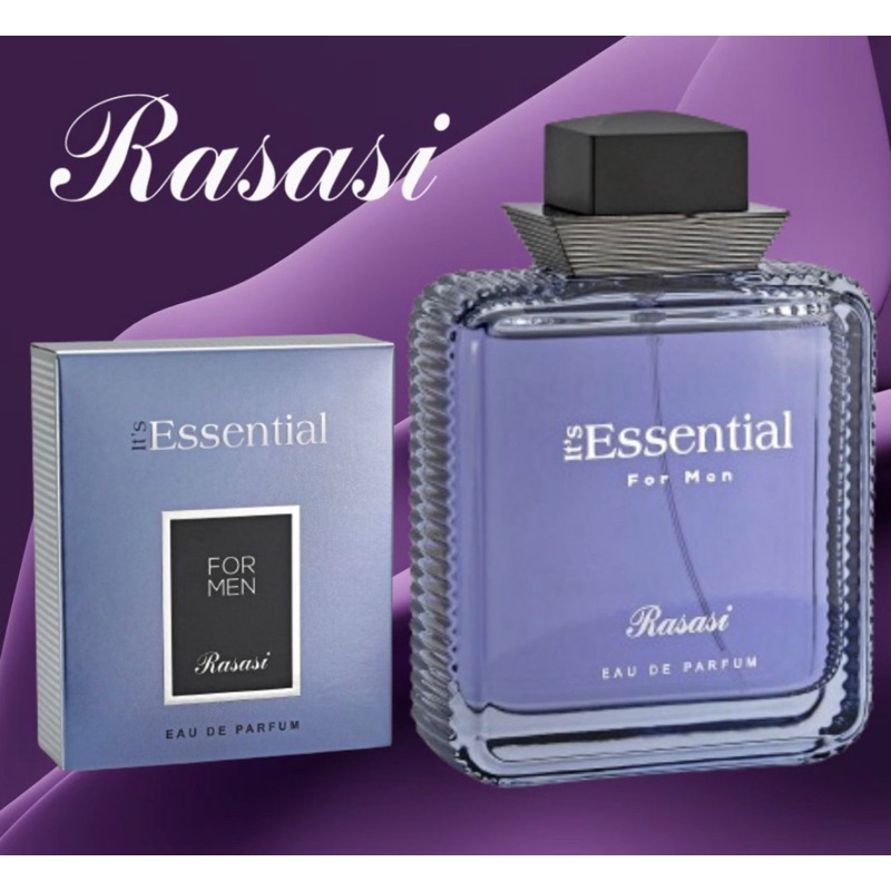 Jual RASASI ITS ESSENTIAL FOR MEN 100ML EDP | Shopee Indonesia