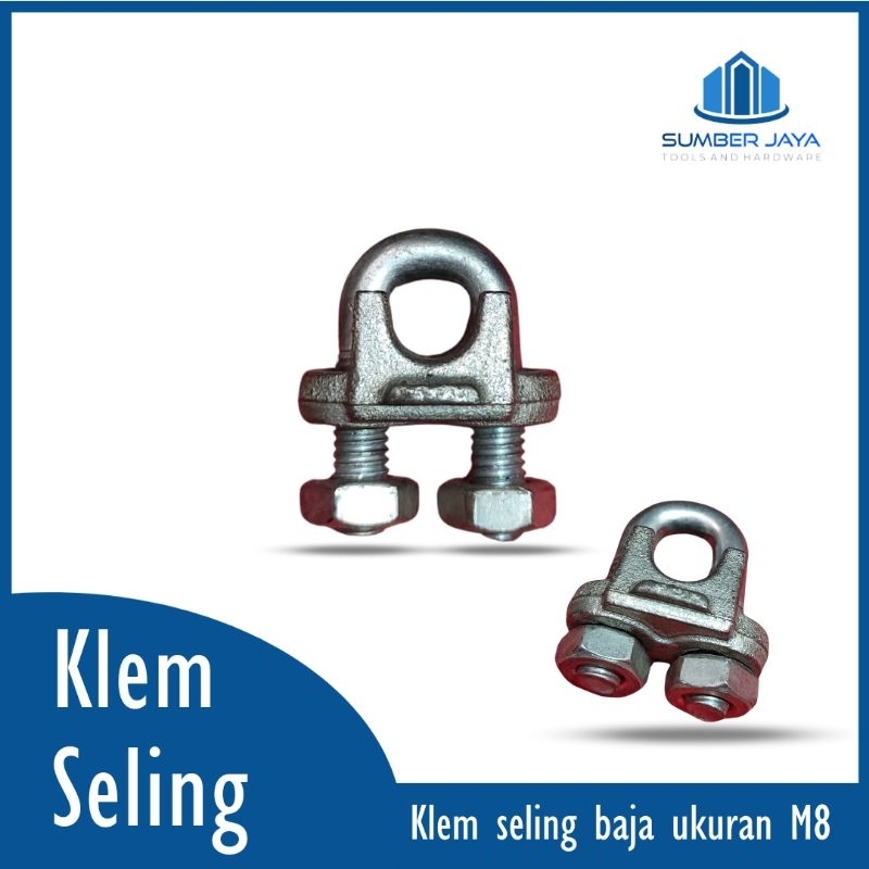 Jual Klem Seling baja 8 mm | Shopee Indonesia