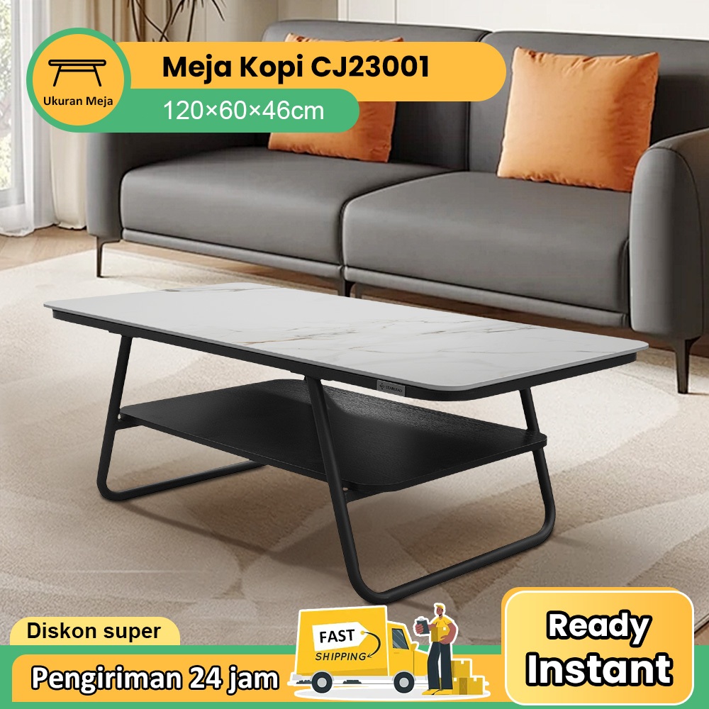 Jual STARLEAD Meja Teh Kecil Yang Kreatif Meja Tamu Sintered Stone Side ...