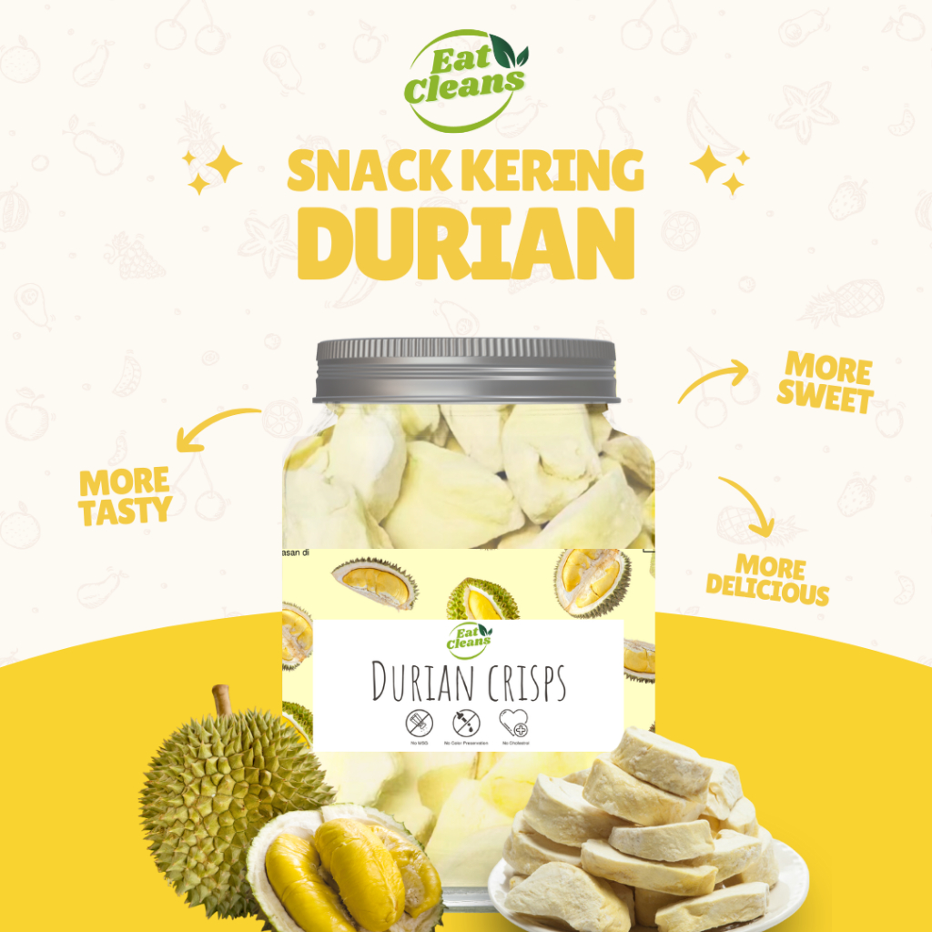 Jual Freeze Dried Durian - Snack Freeze Dried Fruit - Snack Keripik ...