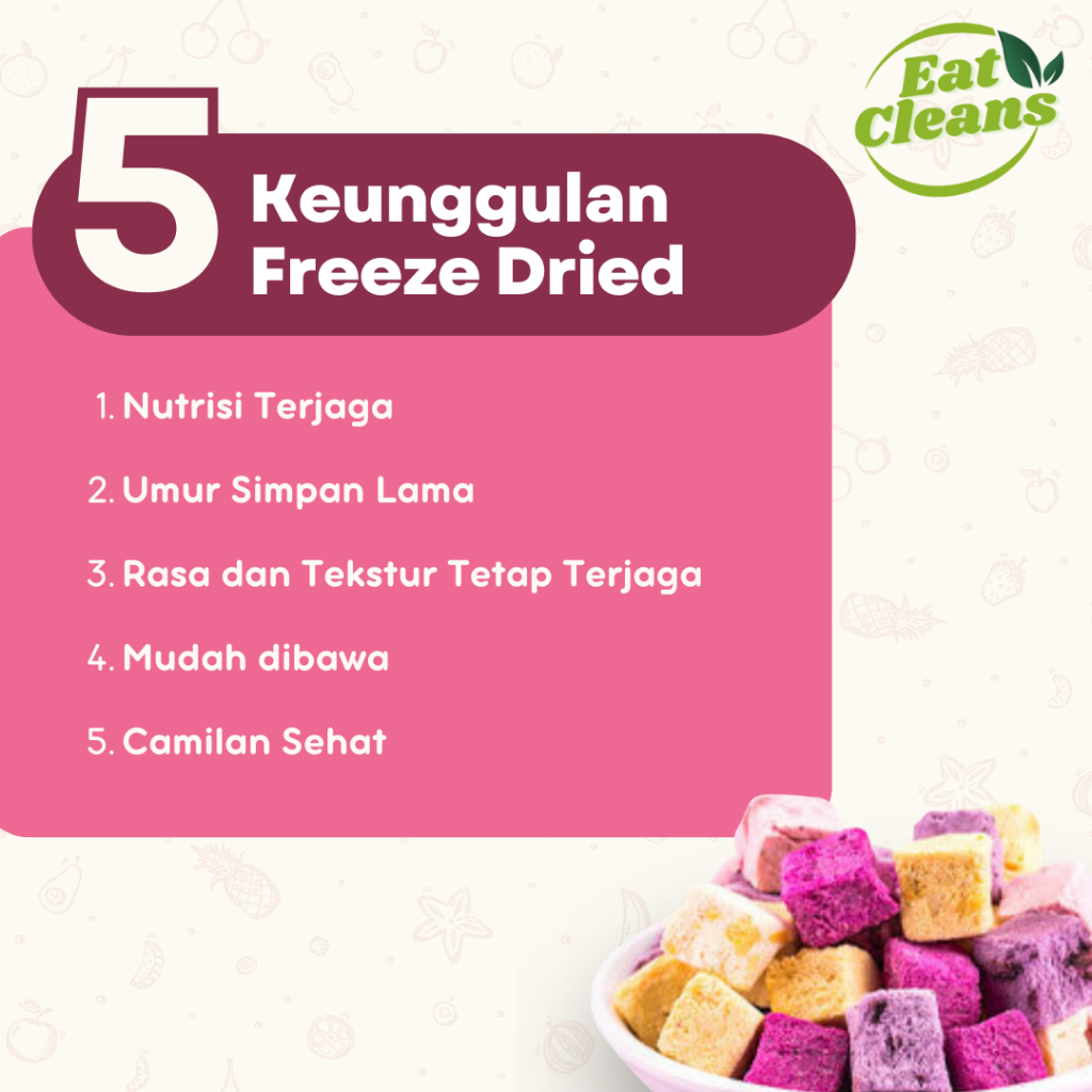 Jual Freeze Dried Crispy Yogurt Fruits Mix Flavor - Snacks Yoghurt ...