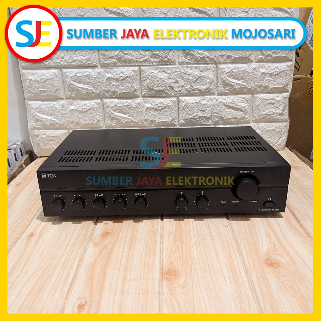 Jual Ampli Toa 30 watt / Power Toa Original ZA-2030 / Amplifier Mixer Toa | Shopee Indonesia