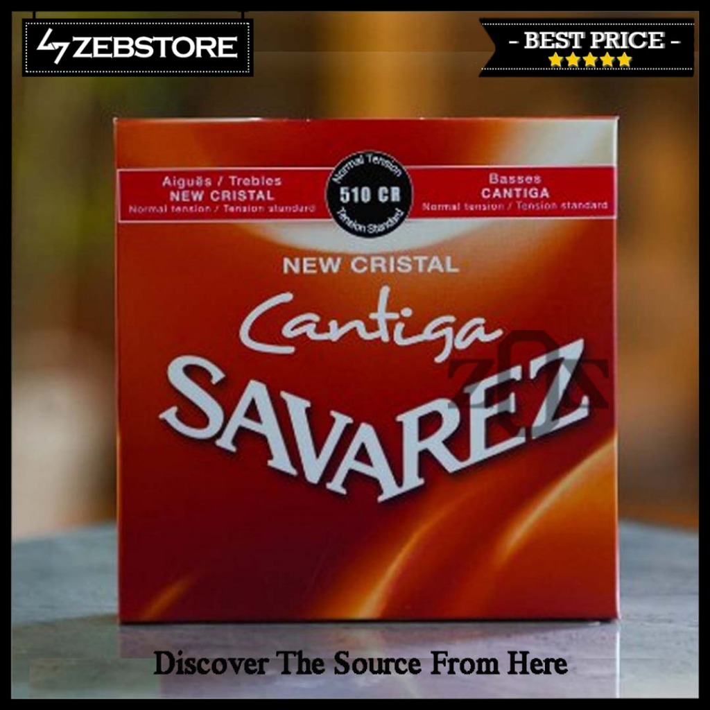Jual Senar Gitar Klasik Classic Savarez New Cristal Cantiga 510 CR Normal Tension | Shopee Indonesia