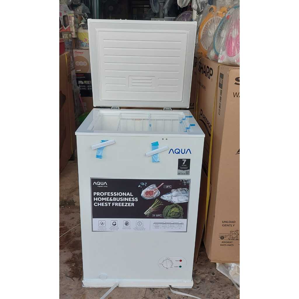 Jual Chest Box Freezer Chest Freezer Aqua - AQF 110 FA Hemat Listrik ...