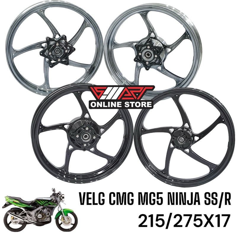 Jual VELG CMG MG5 PALANG 5 KAWASAKI NINJA SS / R 215/275X17 | Shopee ...