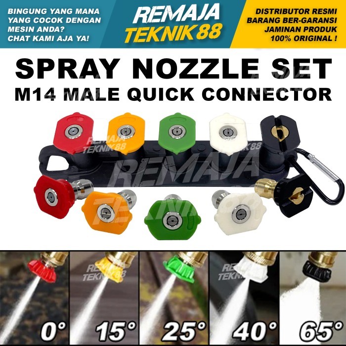 Jual Quick Release Nozzle Tip / Sambungan Nozle Kepala Sprayer Tip 1/4 ...