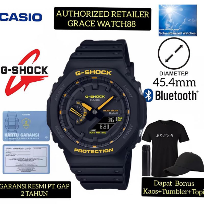 Jual casio G-SHOCK GA-B2100CY-1ADR GSHOCK Gshock Gq-b2100cy-1adr Tough solar BLUETOOTH | Shopee ...