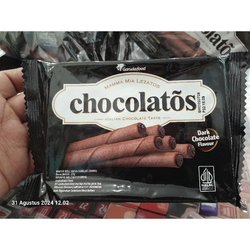 Jual Chocolatos Dark chocolate 27g [[ 2000 ]] | Shopee Indonesia
