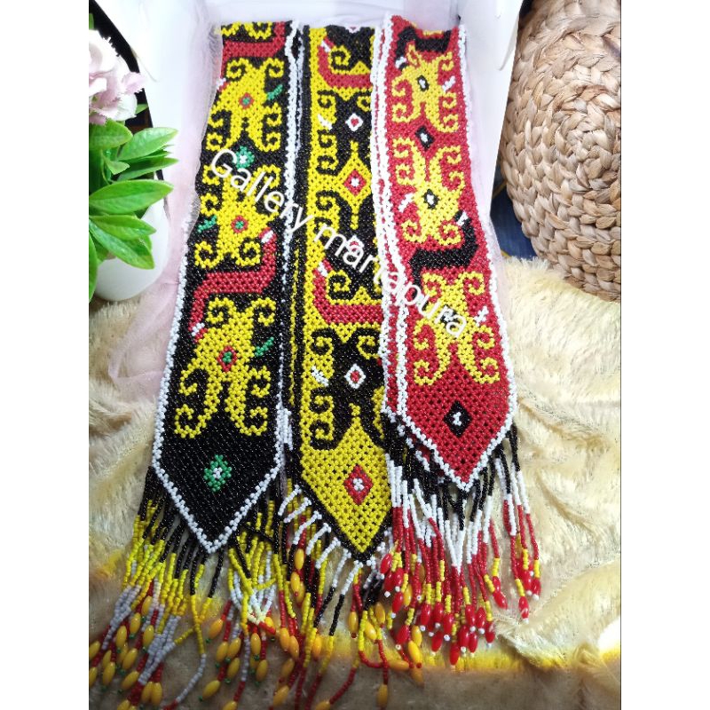Jual Syal manik khas Dayak kalimantan | Shopee Indonesia