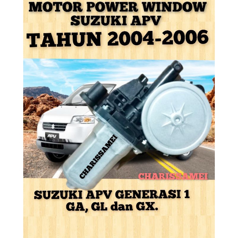 Jual MOTOR POWER WINDOW KANAN KIRI SUZUKI APV GEN1 GA GL dan GX ...