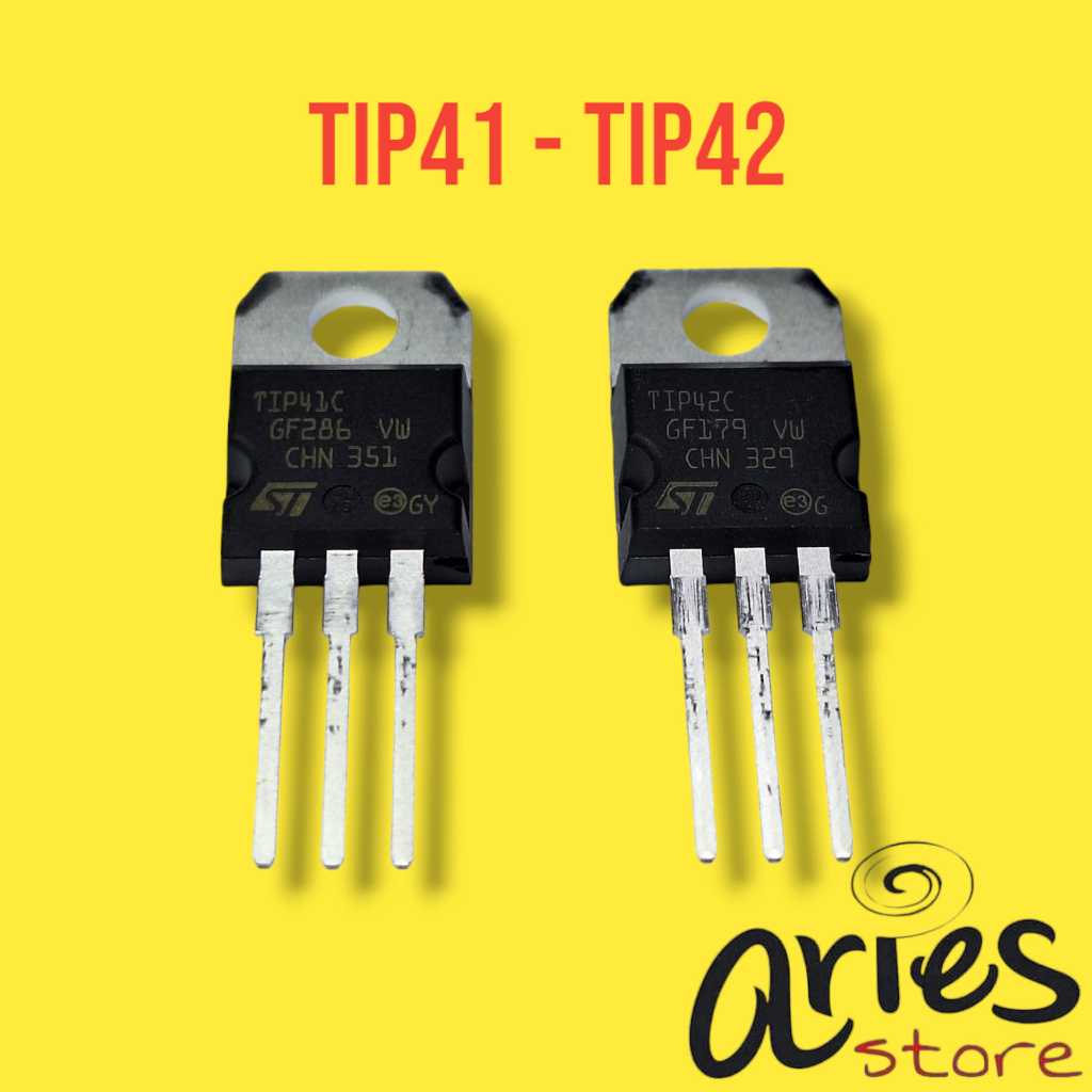 Jual TIP41 TIP42 TIP 41 TIP 42 ST BAGUS ATAU ORI harga 1set | Shopee Indonesia