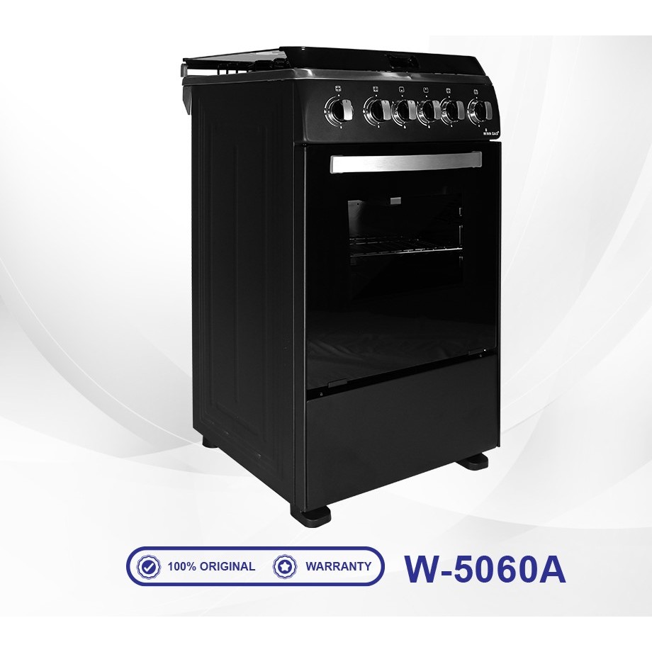 Jual WINN GAS W5060 kompor freestanding 4 tungku+oven pemantik otomatis ...