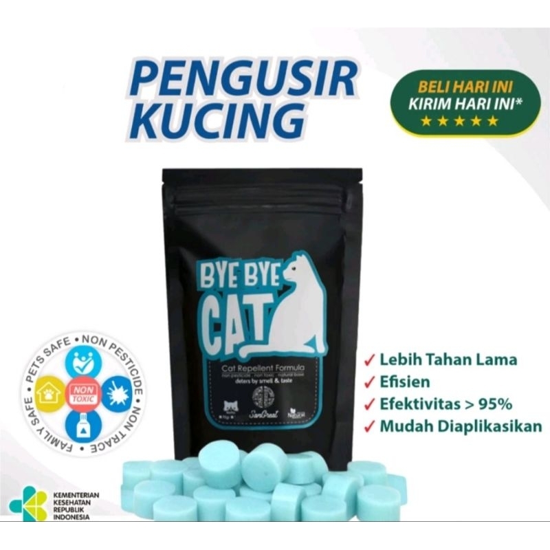 Jual BYE BYE CAT KAPUR BARUS PENGHUSIR KUCING | Shopee Indonesia