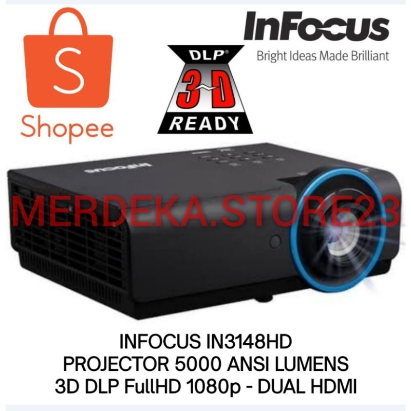 Jual PROYEKTOR INFOCUS IN3148HD FullHD 1080p (1920x1080) 3D DLP ...