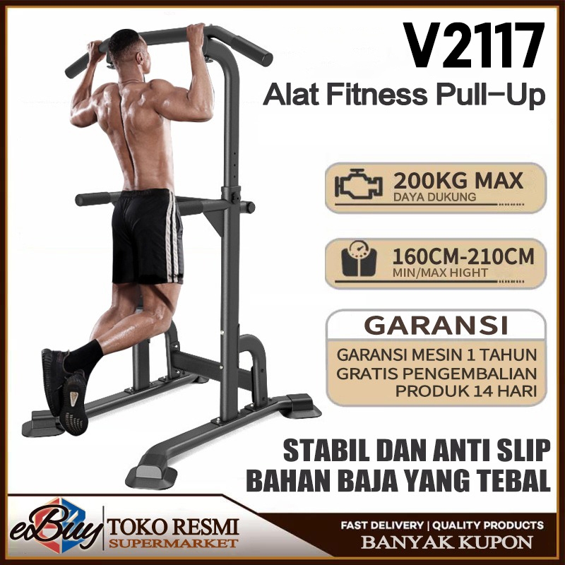 Jual Alat fitness pull-up multifungsi / plang gantung yang ...