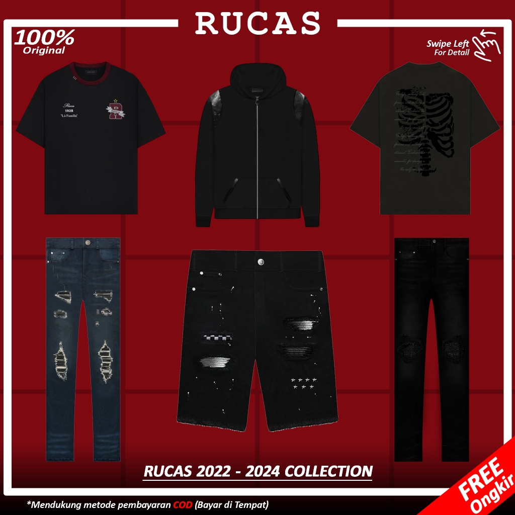 Jual [ORIGINAL] RUCAS SEASON 15 - BLACK CRYSTAL JEANS | FALLEN ANGELS ...