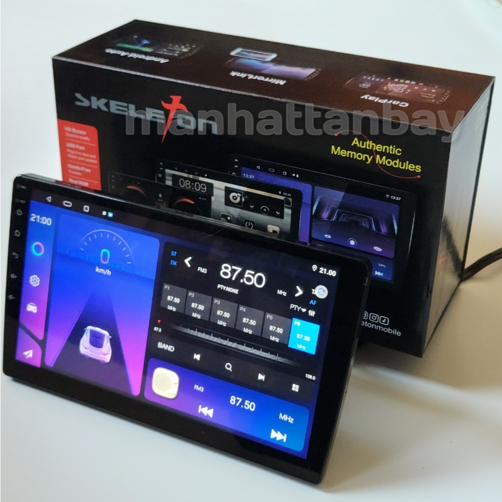 Jual [RAM 4/ROM 64GB] Headunit Android Skeleton Support Voice Command ...