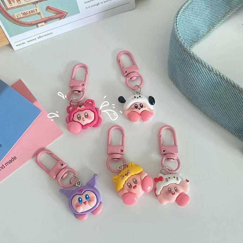 Jual FANSTORE_PKU / COD / Gantungan Kunci Kirby Sanrio Kostum Pink ...