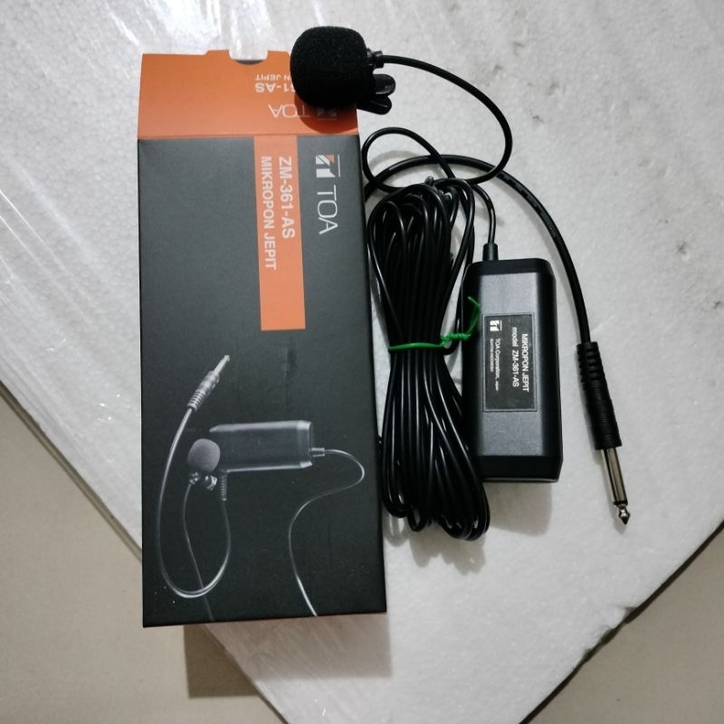Jual TOA mic jepit mic imam mesjid mic clip on | Shopee Indonesia