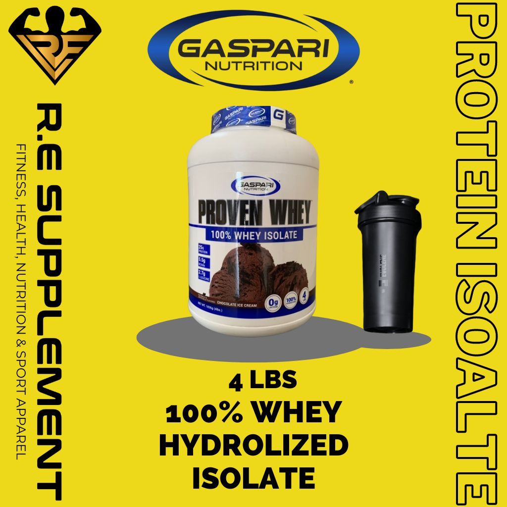Jual Gaspari Nutrition Proven Whey 100% Whey Protein Isolate 4 Lbs ...