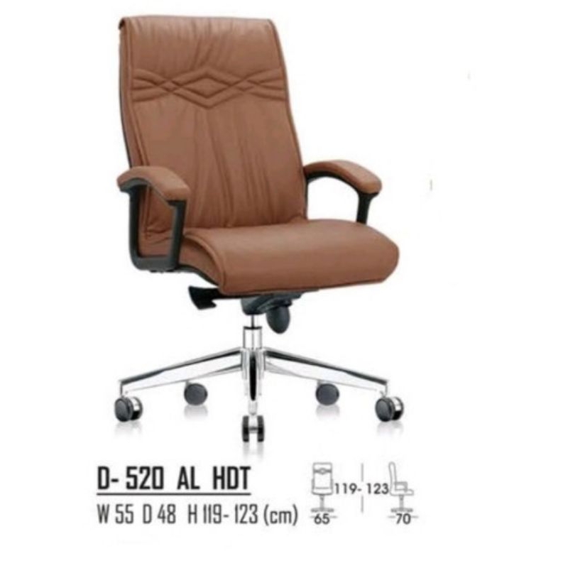 Jual KURSI KANTOR DIREKTUR INDACHI D 520 LEATHER KURSI KERJA KURSI ...