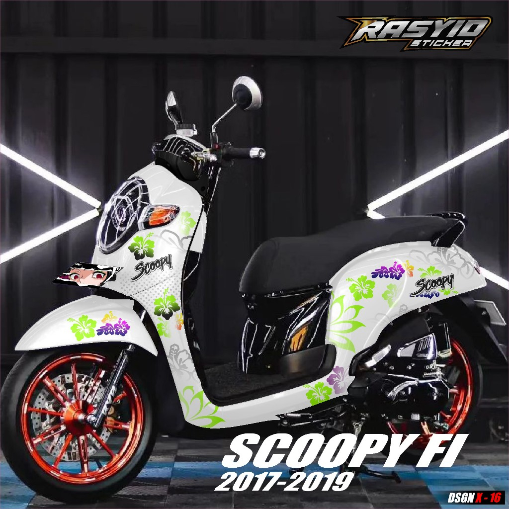 Jual Sticker Decal Full Body Honda Scoopy FI 2017 2018 2019 Decal ...