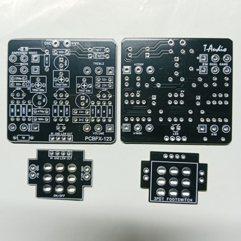Jual T-Audio PCBFX-123 Based on Benson Preamp Overdrive Guitar Effect ...