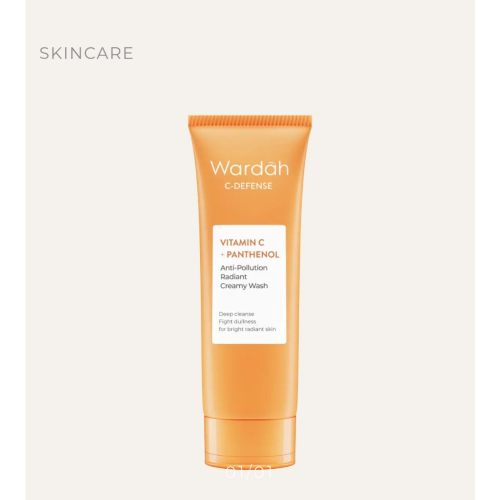 Jual Wardah C-Defense Vitamin C + Panthenol Anti-Pollution Radiant ...