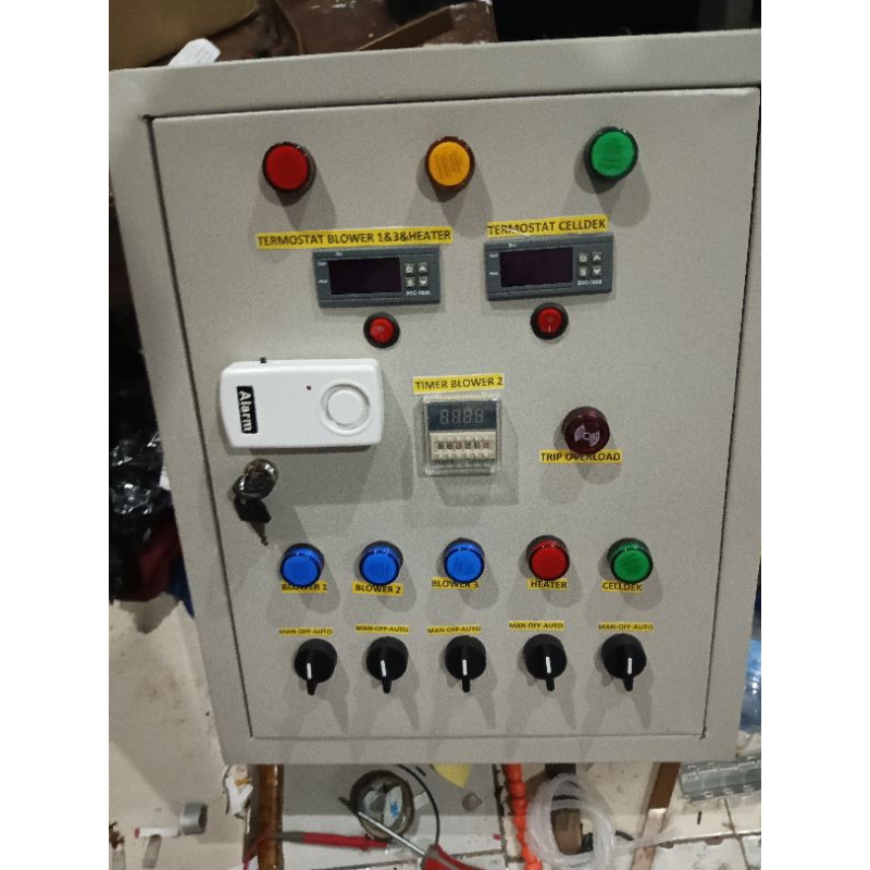 Jual Panel Blower untuk 3blower 1Heater 1 coolingpad listrik 3phase ...