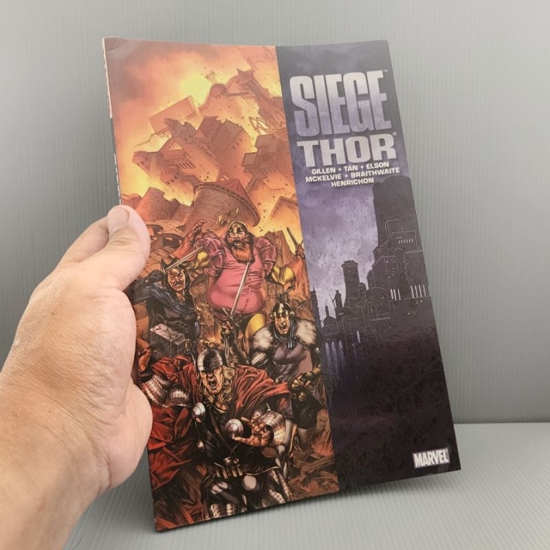 Jual Komik Marvel TPB Soft Cover SIEGE THOR Preloved | Shopee Indonesia