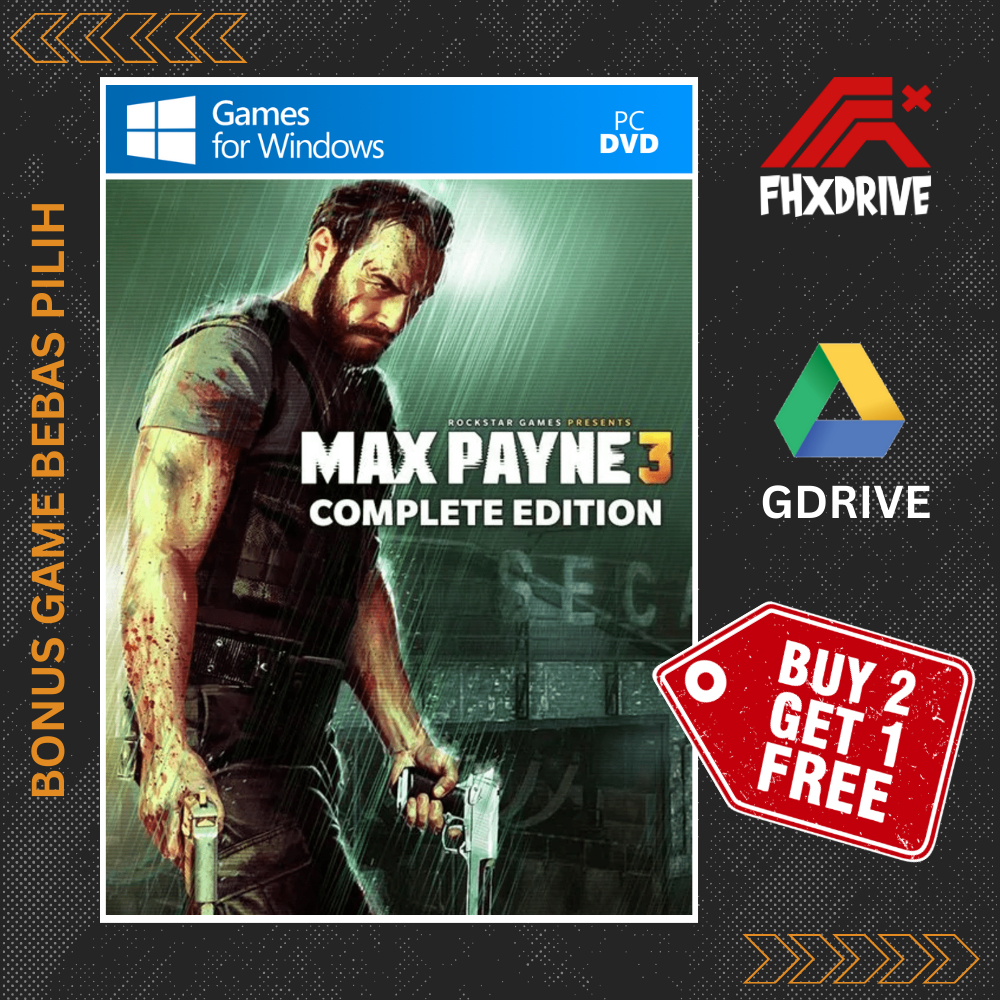 Jual Max Payne 3 - Complete Edition | GAME PC | BELI 2 GRATIS 1 ...