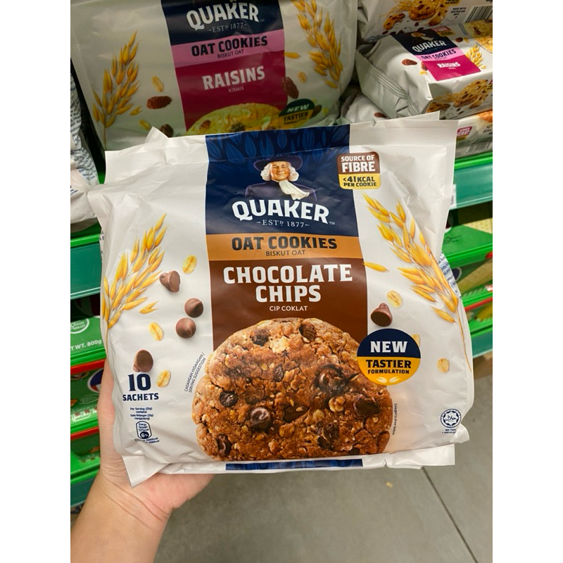 Jual quaker oat cookies isi 10 sachets 324gr | Shopee Indonesia