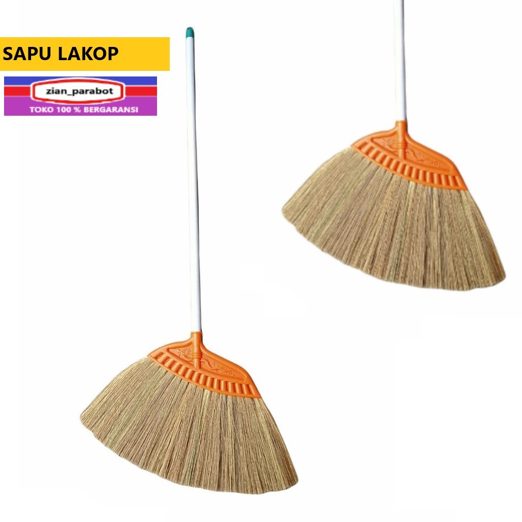 Jual SAPU LANTAI RAYUNG LAKOP /JERAMI /GAGANG KAYU TRADISIONAL | Shopee ...