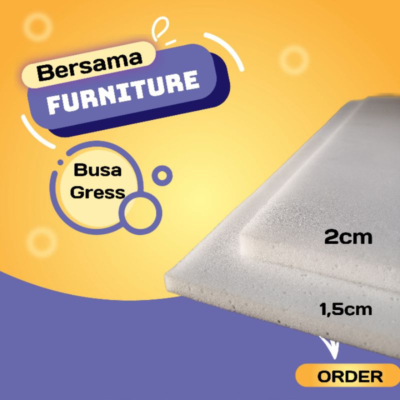Jual Busa Gress Density 16 / busa angin / busa sandaran divan / busa ...
