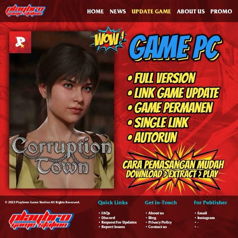 Jual Corruption Town - Game PC/Laptop (Download to Play Bro!) | Shopee ...