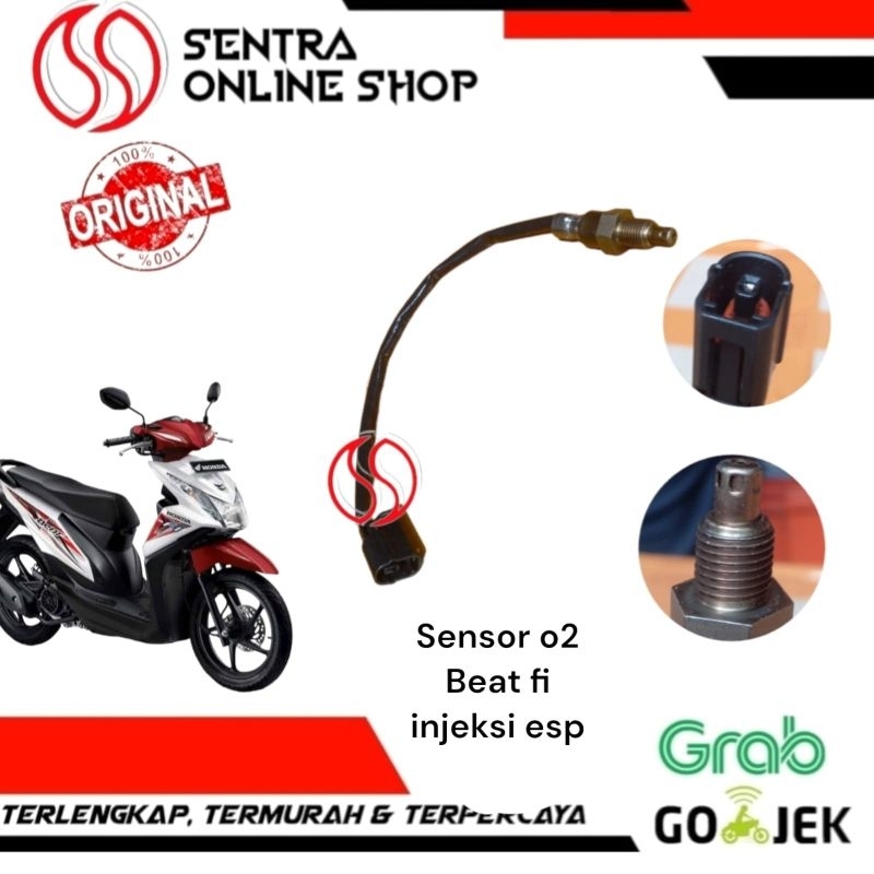 Jual Sensor knalpot o2 oksigen co2 Beat scoopy fi esp injeksi original ...