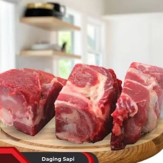 Jual Daging fresh Sop sapi 500g (100% halal) | Shopee Indonesia
