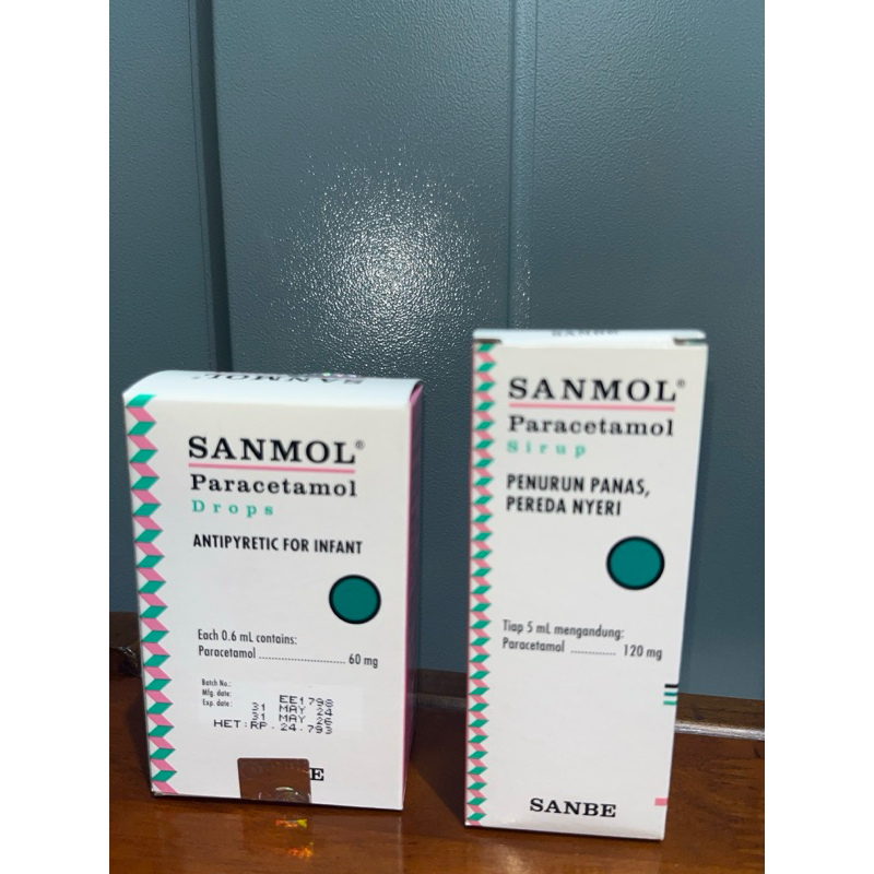 Jual Sanmol paracetamol obat demam bayi dan anak | Shopee Indonesia