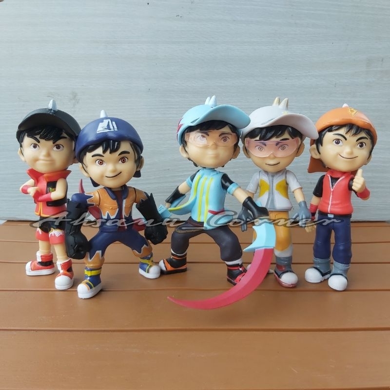 Jual Action Figure BOBOIBOY - Miniatur Topper Pajangan Mainan Topper ...